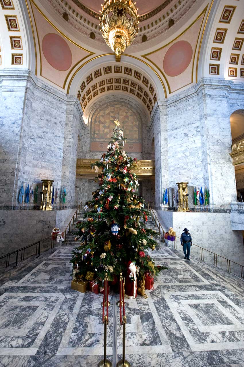capitol-xmas-tree | Seattle Now & Then