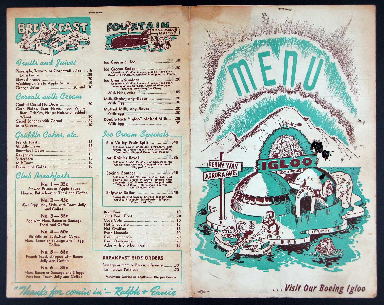 igloo-menu-covers-web | Seattle Now & Then