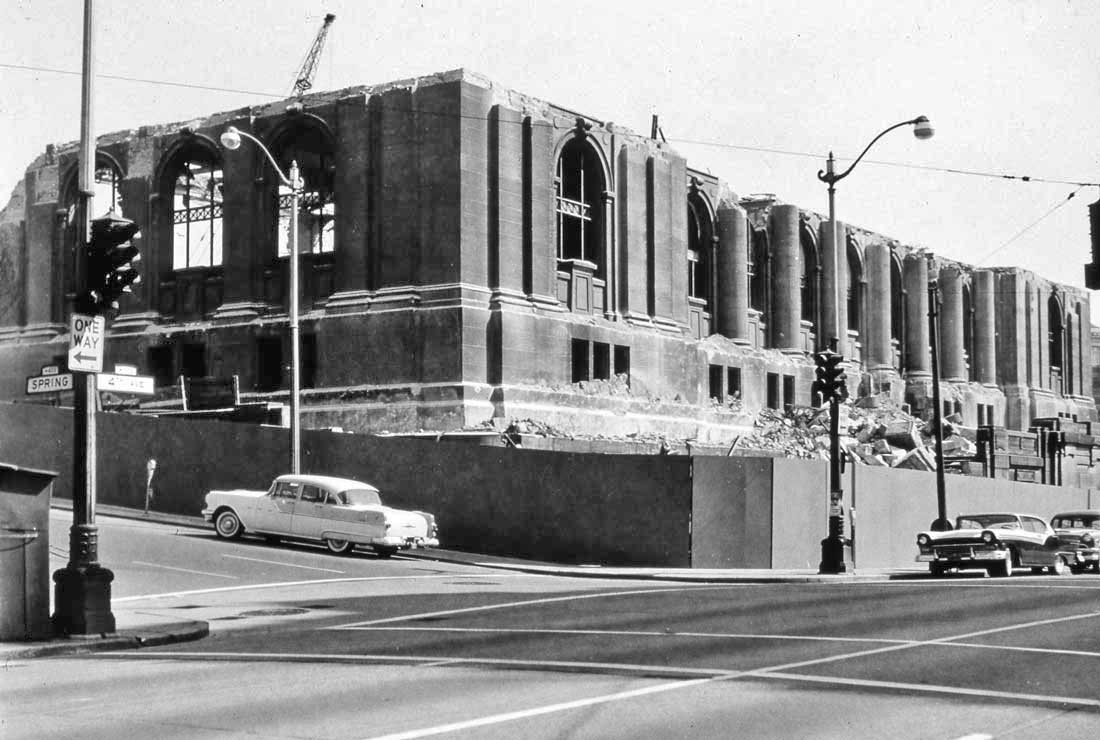 Carnegie-Library-Ruins-#1-GoweyWEB | Seattle Now & Then