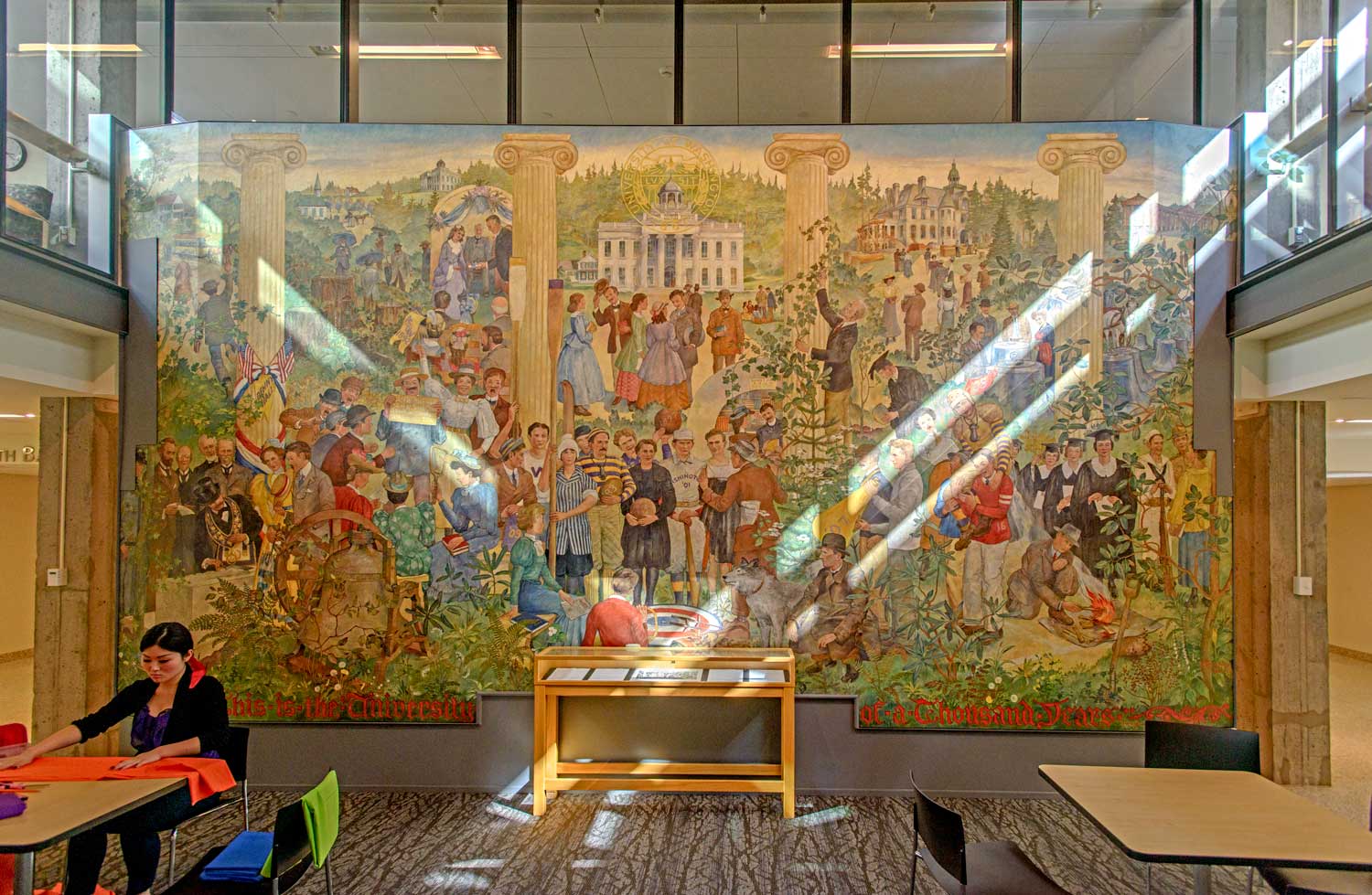 HUB-Mural | Seattle Now & Then