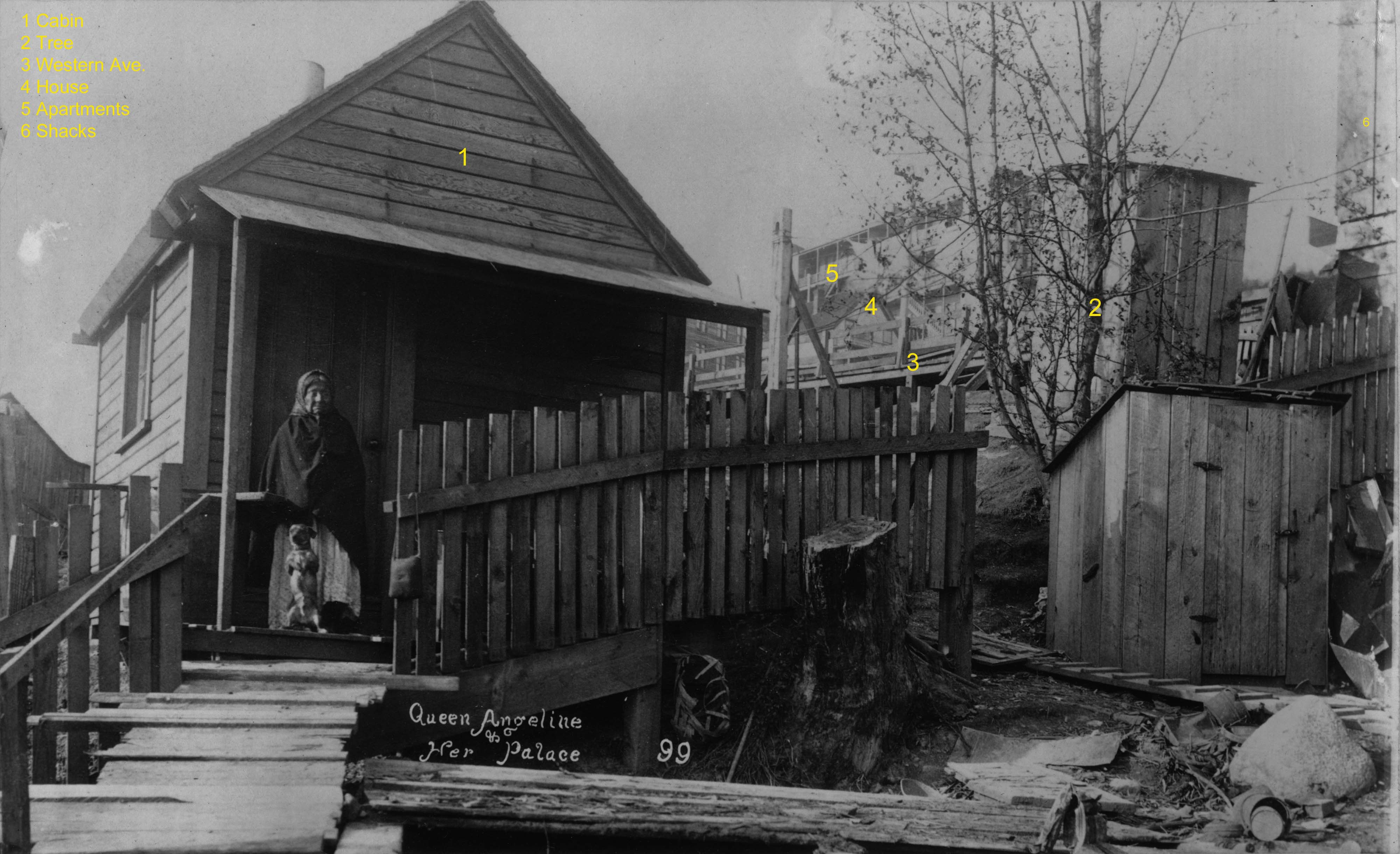 01 MOHAI Princess Angeline numbered | Seattle Now & Then