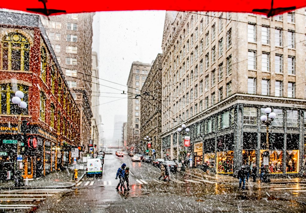 Seattle Now & Then: Our Deepest Snow, 1880 | Seattle Now & Then