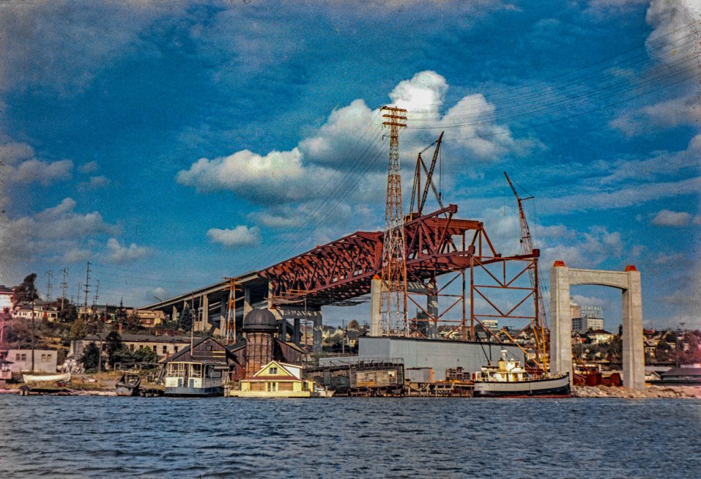 Seattle Now & Then: The Ship Canal Bridge, 1960 | Seattle Now & Then