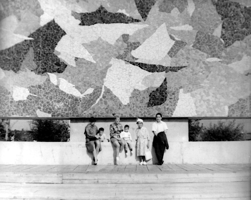 Seattle Now & Then: Horiuchi mural, 1965 | Seattle Now & Then
