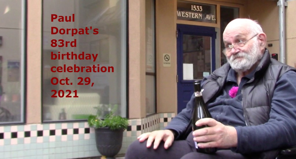 Paul Dorpat celebrates his 83rd birthday! | Seattle Now & Then