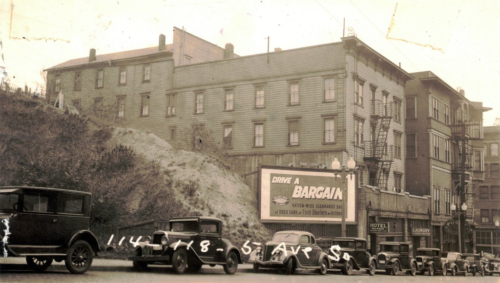 Seattle Now & Then: Auto billboards: 1937, 1957 | Seattle Now & Then