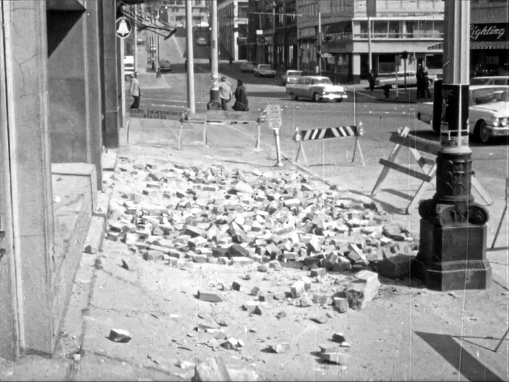 Seattle Now & Then: earthquake April 29, 1965 | Seattle Now & Then